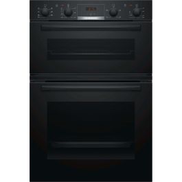 Buy Bosch Serie 4 MBS533BB0B Built In Oven Electric Double Black - for ...